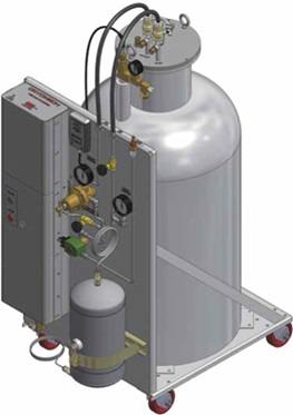 ヘリウム再凝縮装置 LHePシリーズ|汎用ヘリウム再凝縮システムLHeP|汎用ヘリウム再凝縮システム|ブルーフォース株式会社